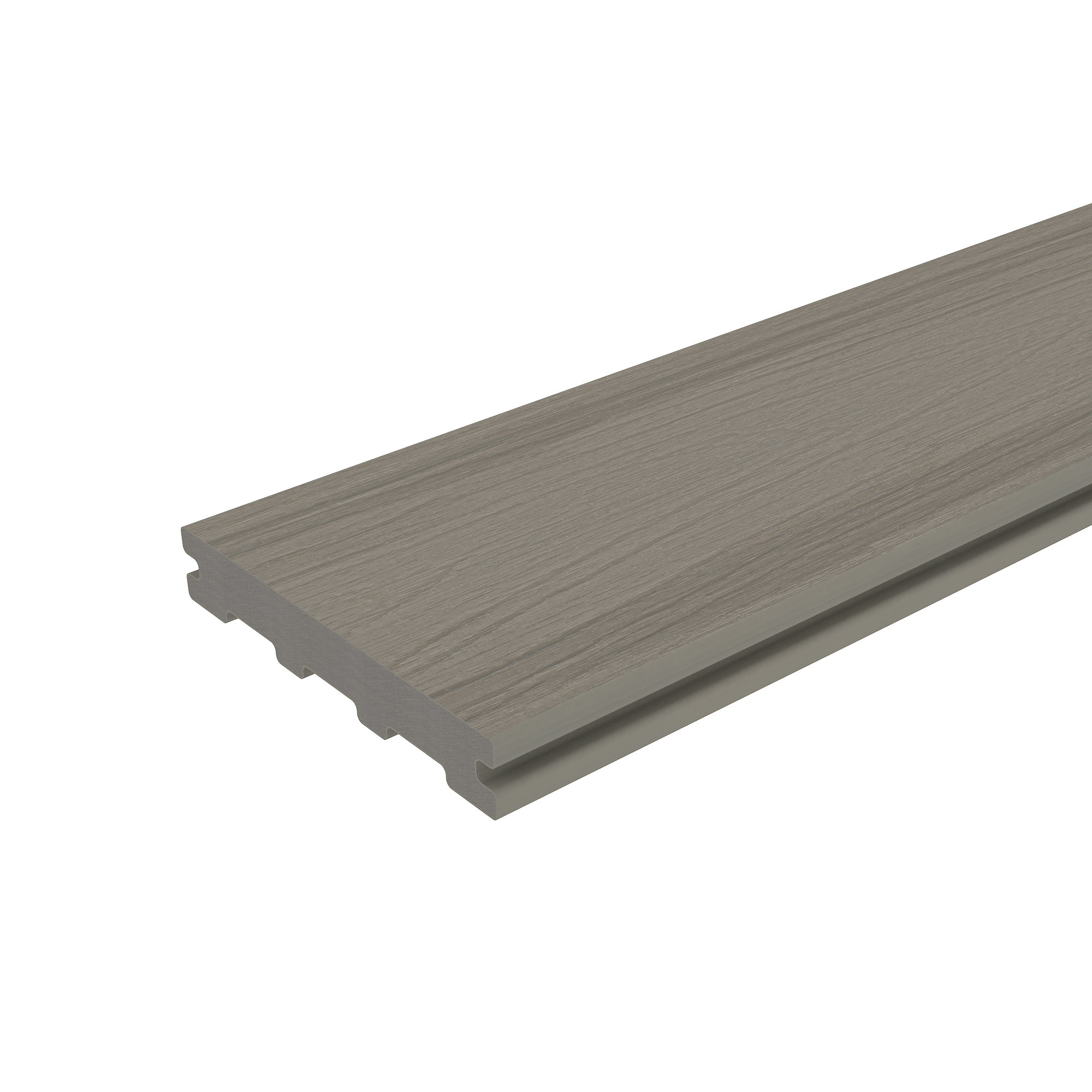 NewTechWood Bell Series 0.88 in. x 5.5 in. x 1 ft. Grooved Peruvian ...