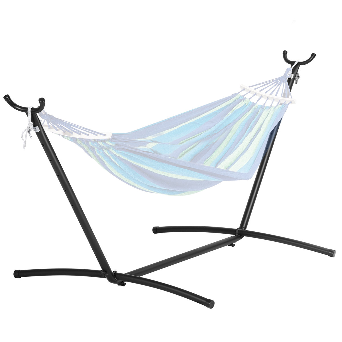 Ebern Designs Steel Hammock Stand 450 lbs Hammock Frame Fits 10-13 ft ...
