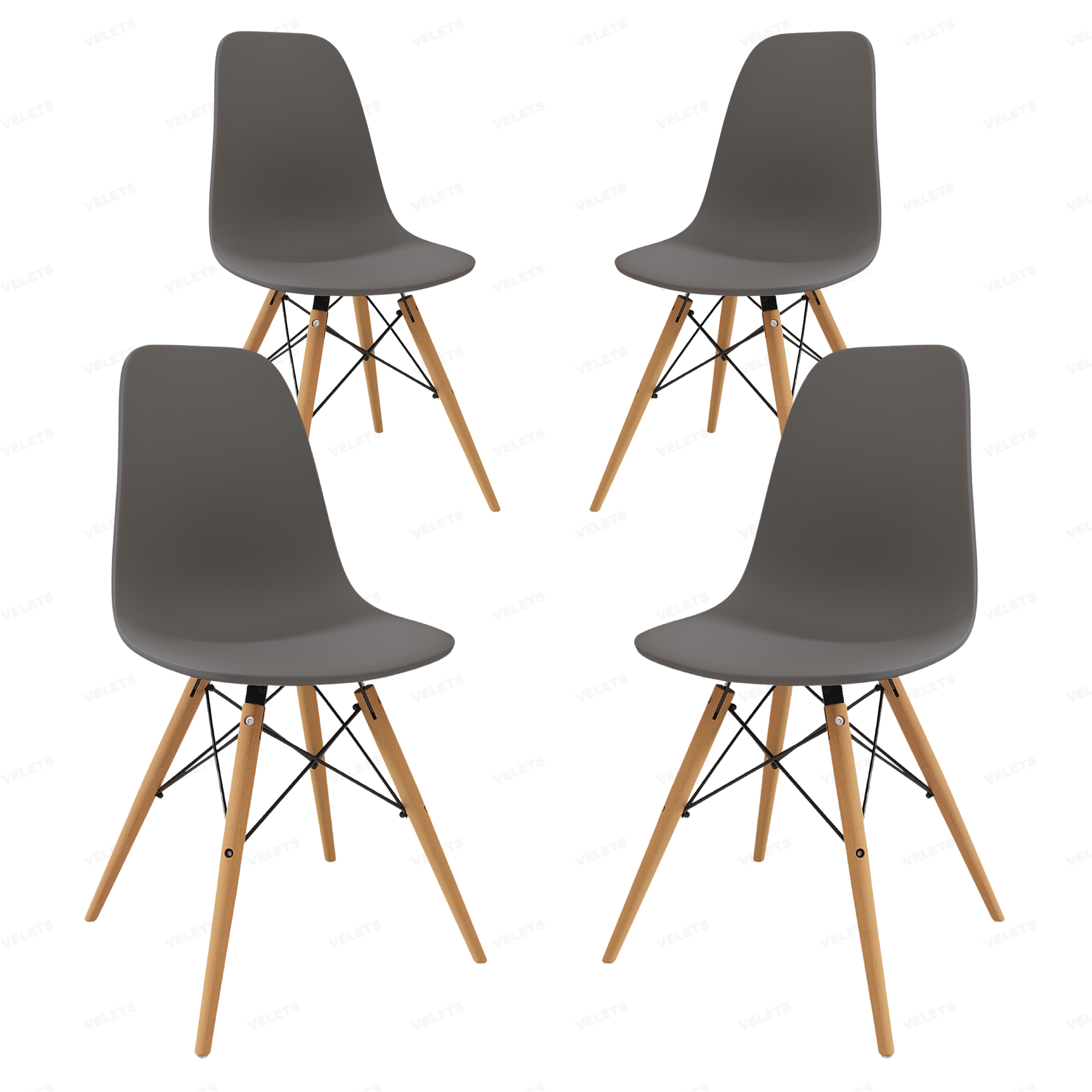 George Oliver Cofield Eiffel Side Chair - Ergonomic & Comfortable ...
