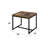 17 Stories Weathered Oak End Table - A Simple Yet Elegant Piece For ...