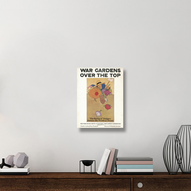 East Urban Home War Gardens Over the Top, 1919 by Maginel Wright Barney ...