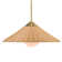 Birch Lane™ Vonetta 1 - Light Antique Brass Cone Pendant | Wayfair