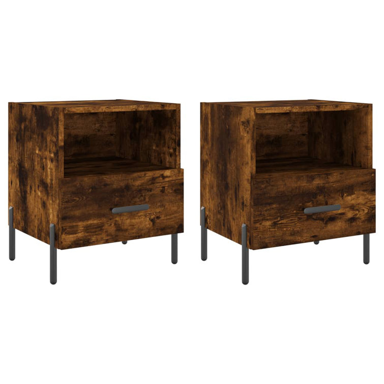 Latitude Run Aarnavi Bedside Table | Wayfair.co.uk