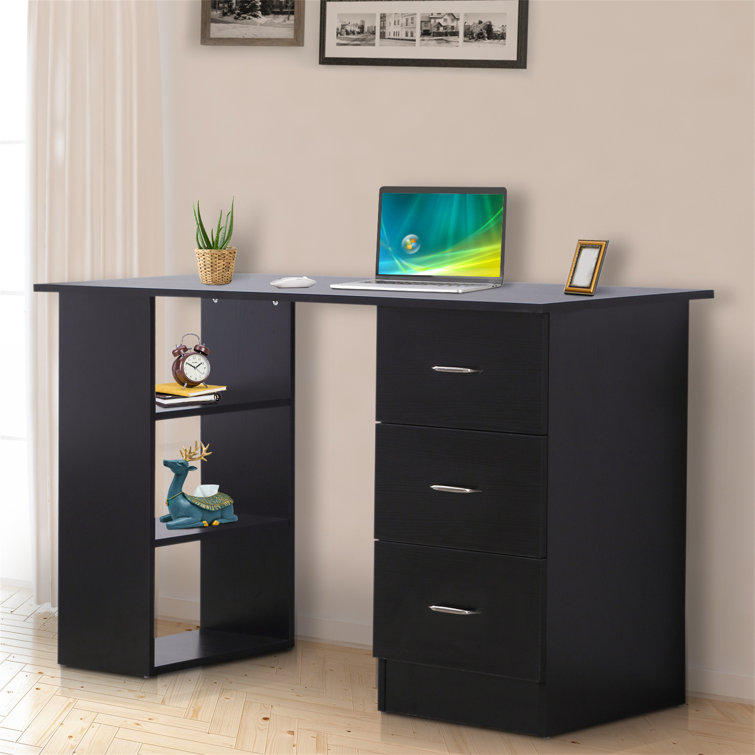 Latitude Run Schrade 120cm W Rectangle Computer Desk | Wayfair.co.uk