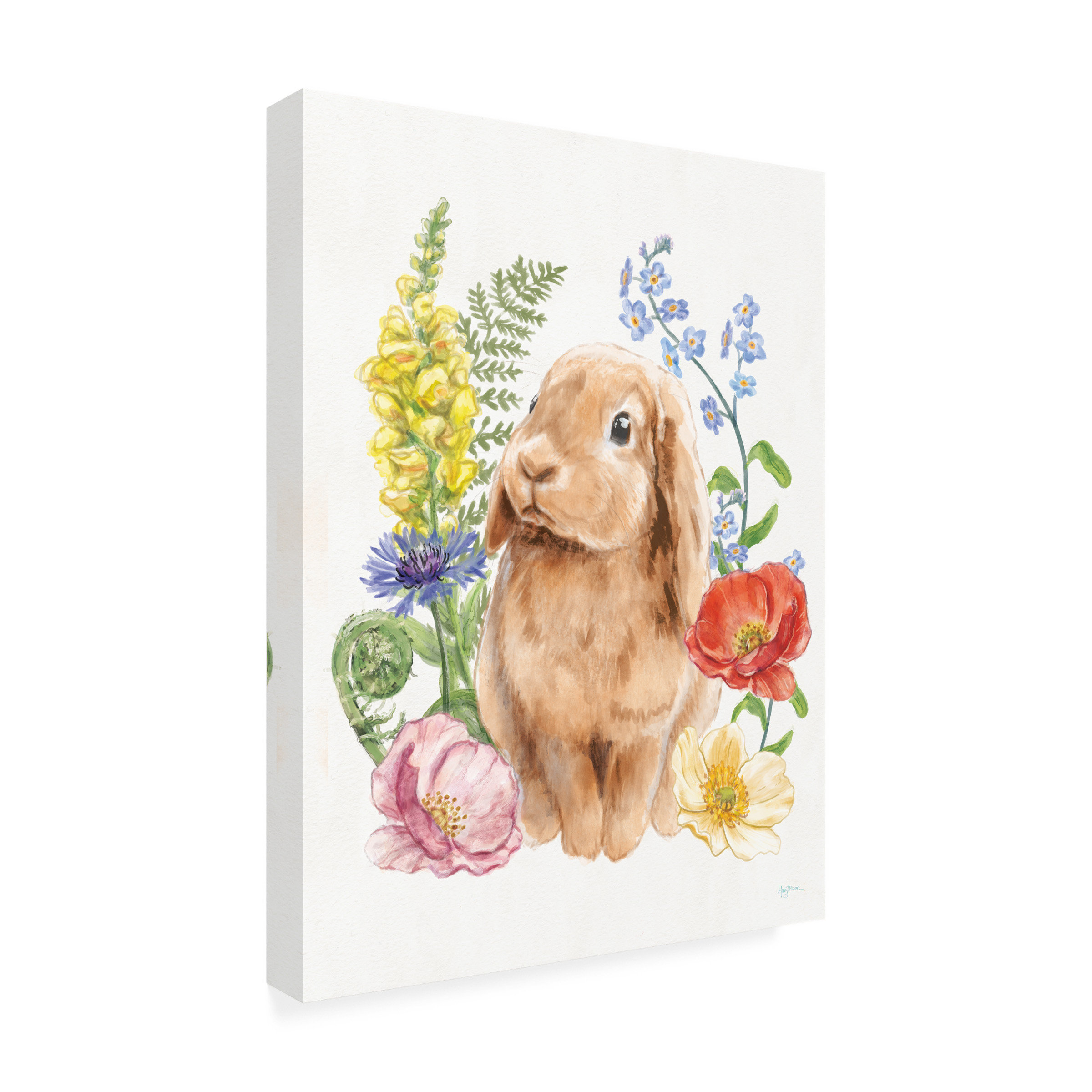 Red Barrel Studio® Mary Urban Sunny Bunny I, toile d'extérieur ...