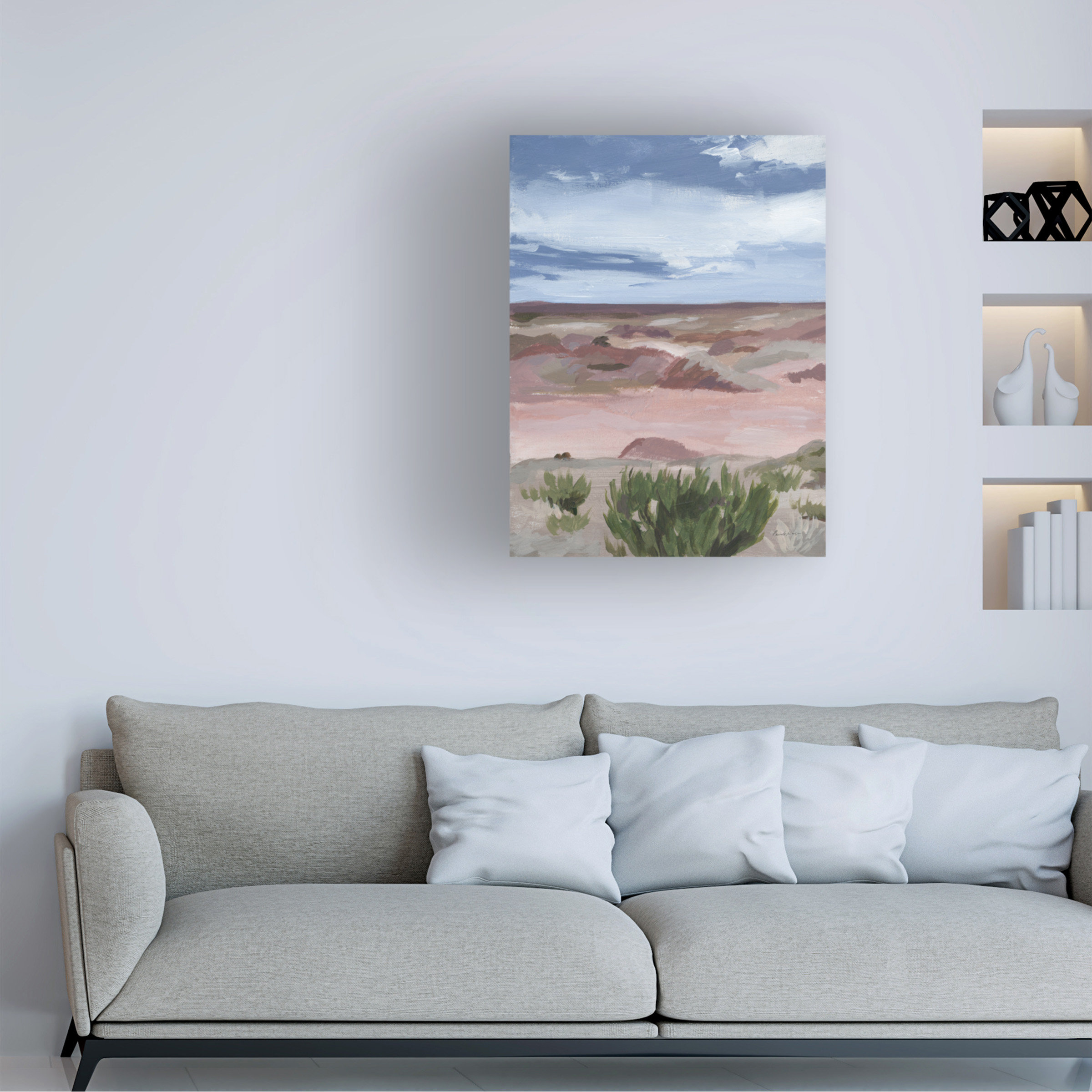 Ebern Designs Pamela Munger Petrified Forest Canvas Wall Art | Wayfair