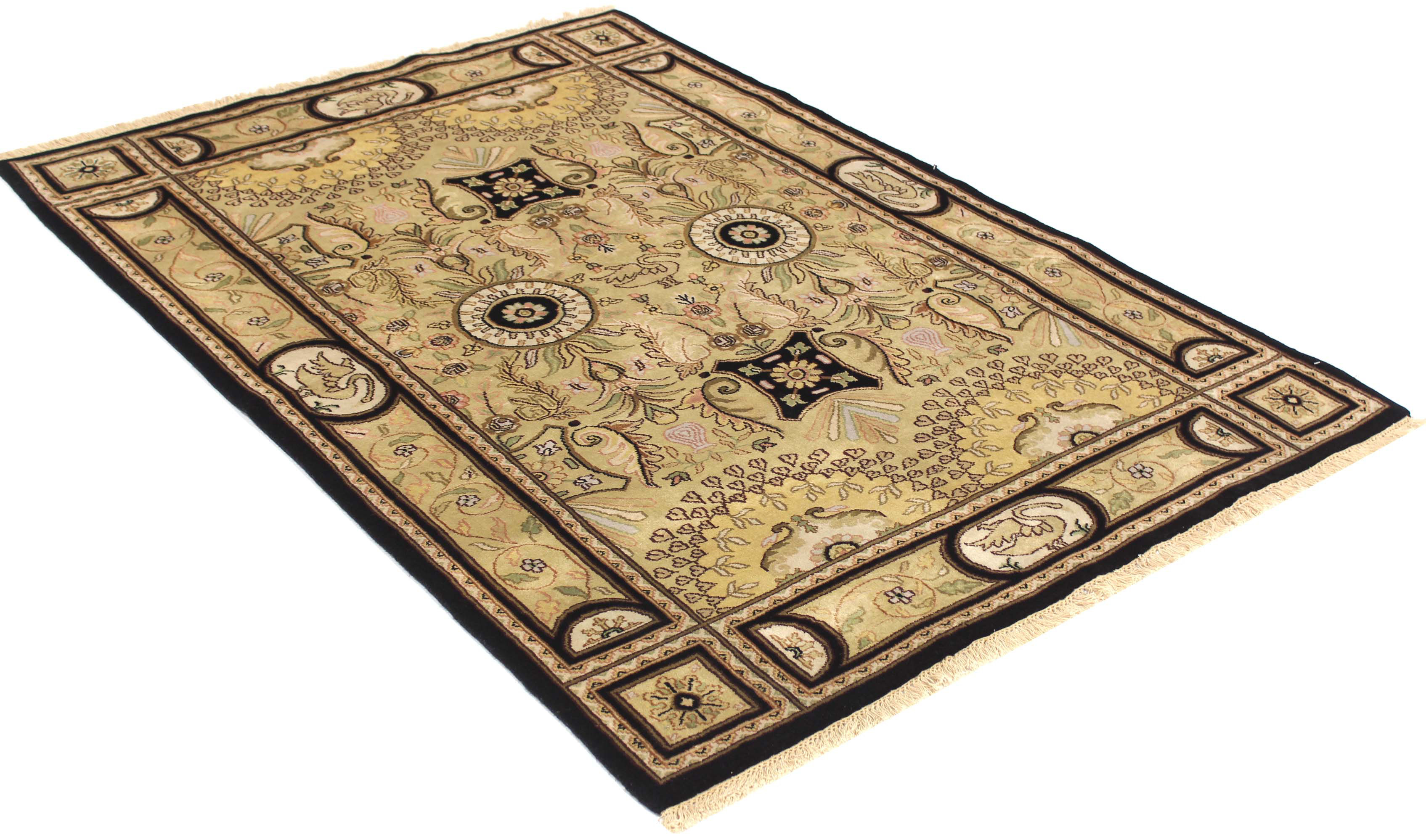 Astoria Grand One-of-a-Kind Mair Hand-Knotted 2000s Savannerie Beige 4 ...