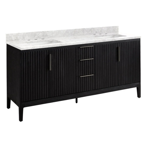 Modern 72 Inch Double Bathroom Vanities | AllModern
