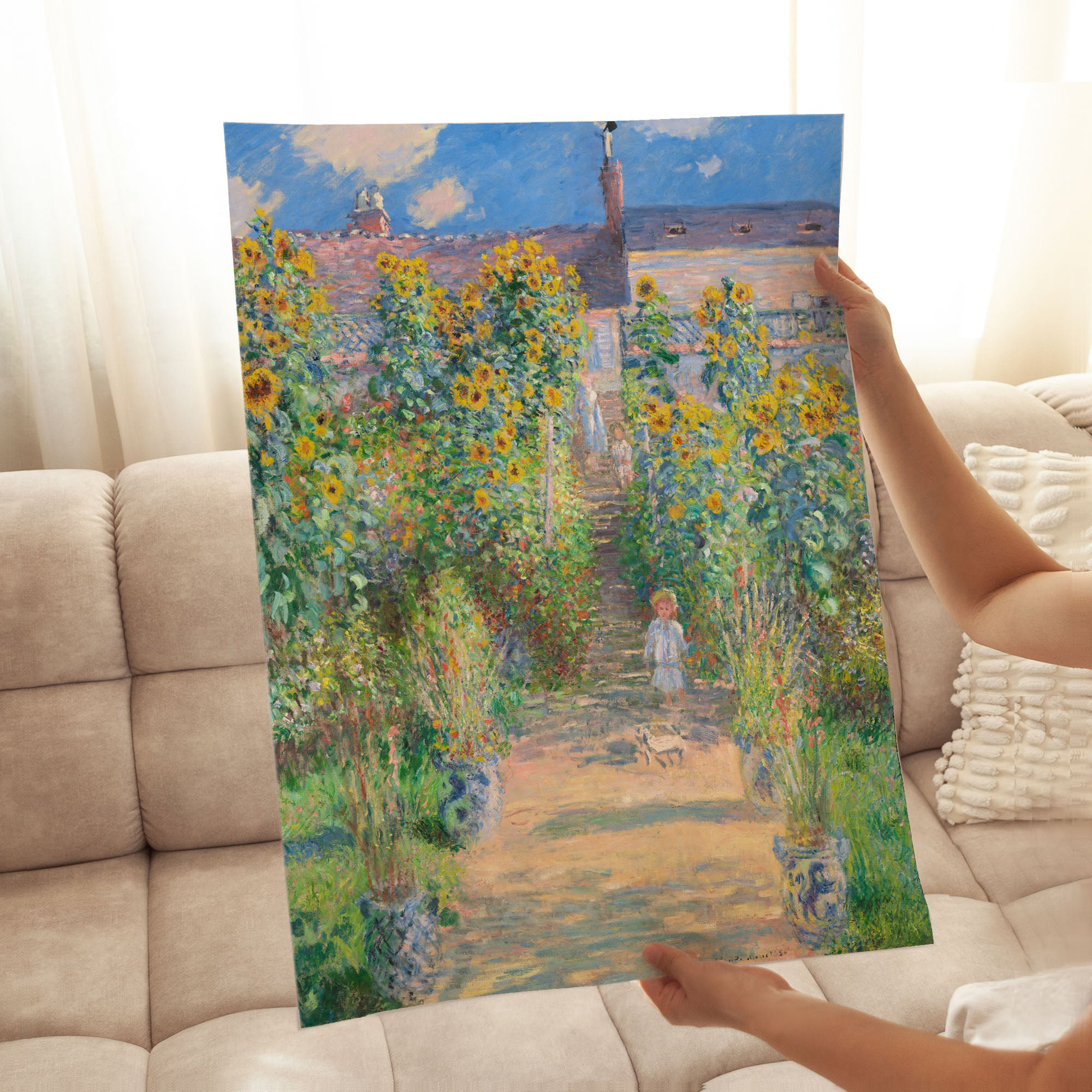 Fleur De Lis Living Landscape and Nature Claude Monet - The Artist's ...