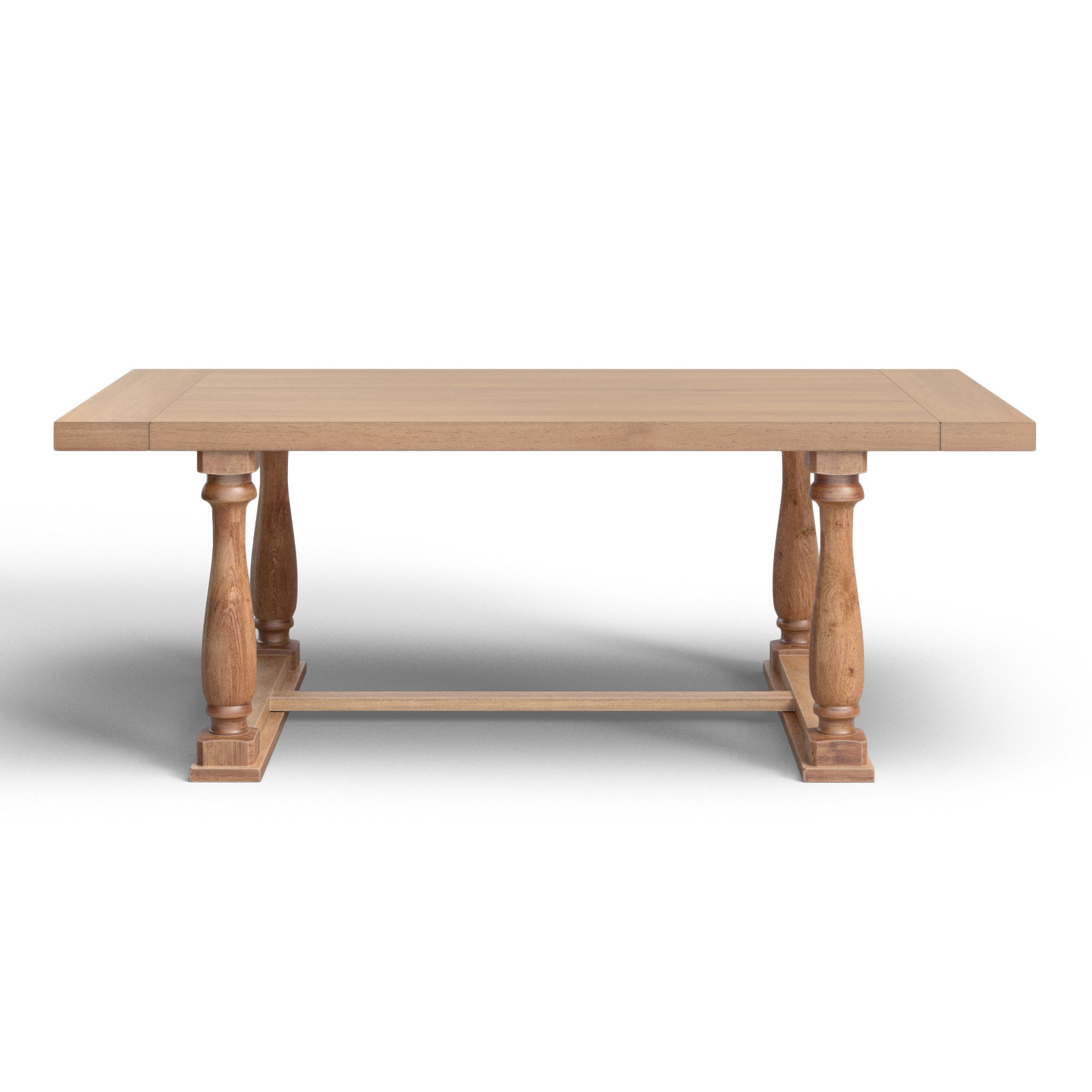 Birch Lane™ Eila 42" Solid Wood Trestle Dining Table "& Reviews" | Wayfair