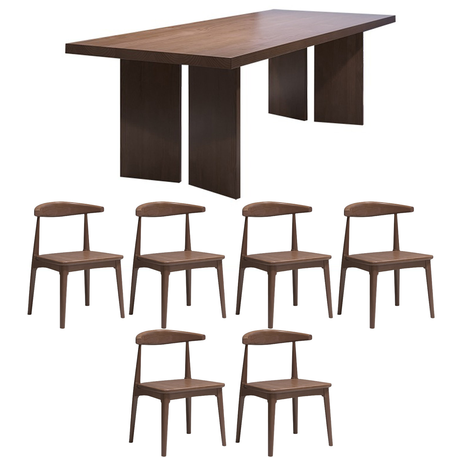 Hokku Designs Rayvyn Rectangular Dining Set | Wayfair