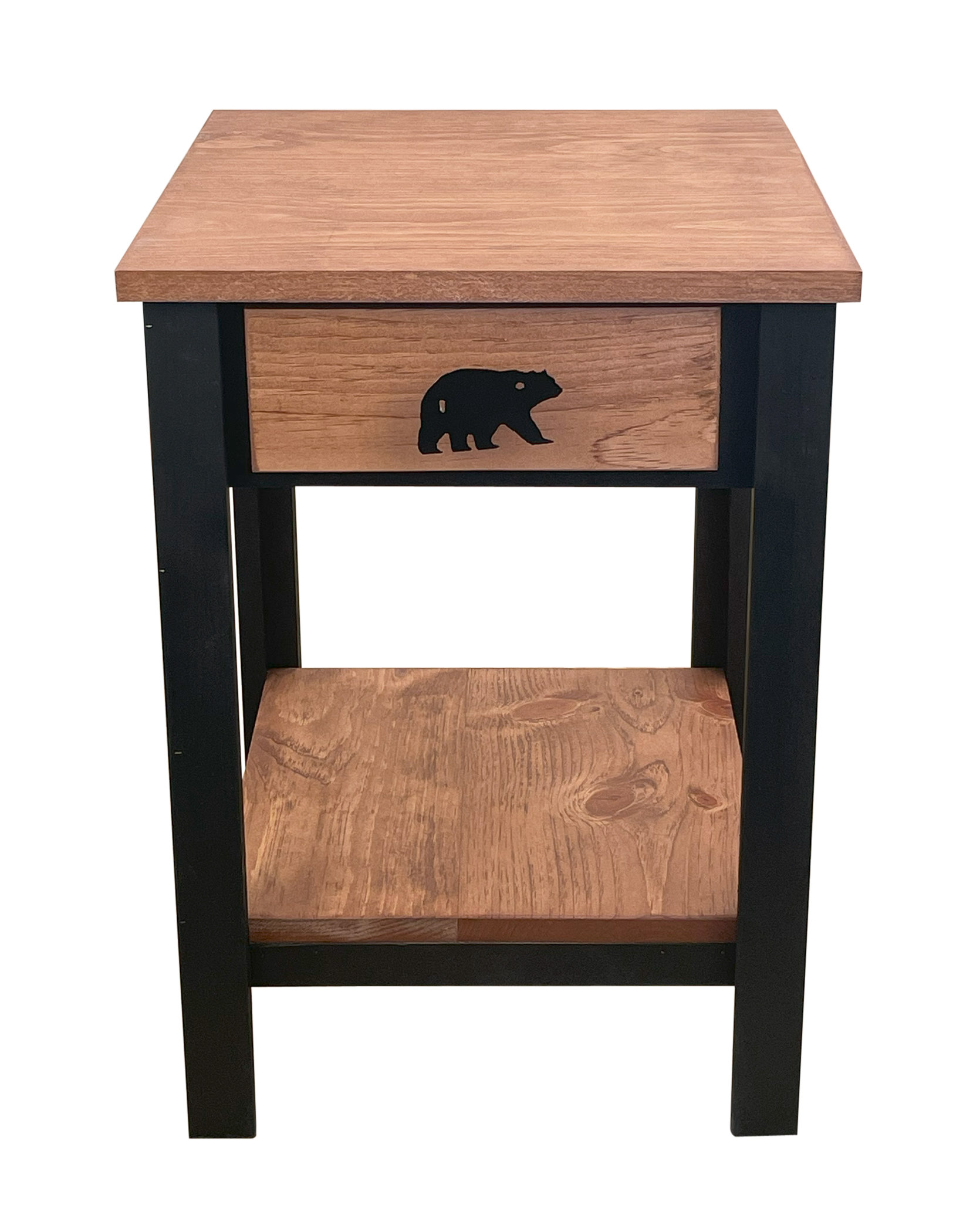 Millwood Pines Devra Solid Wood End Table with Storage | Wayfair