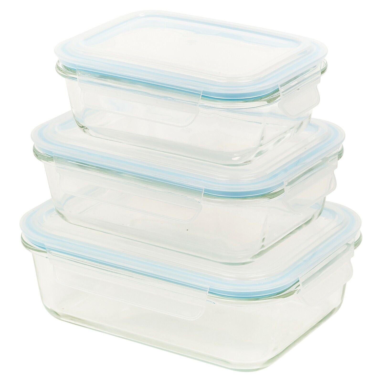 Belfry Kitchen Colleen Glass 3 Container Food Storage Set | Wayfair.ie