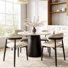 Orren Ellis Stable Solid Wood Breakfast Dining Table | Wayfair