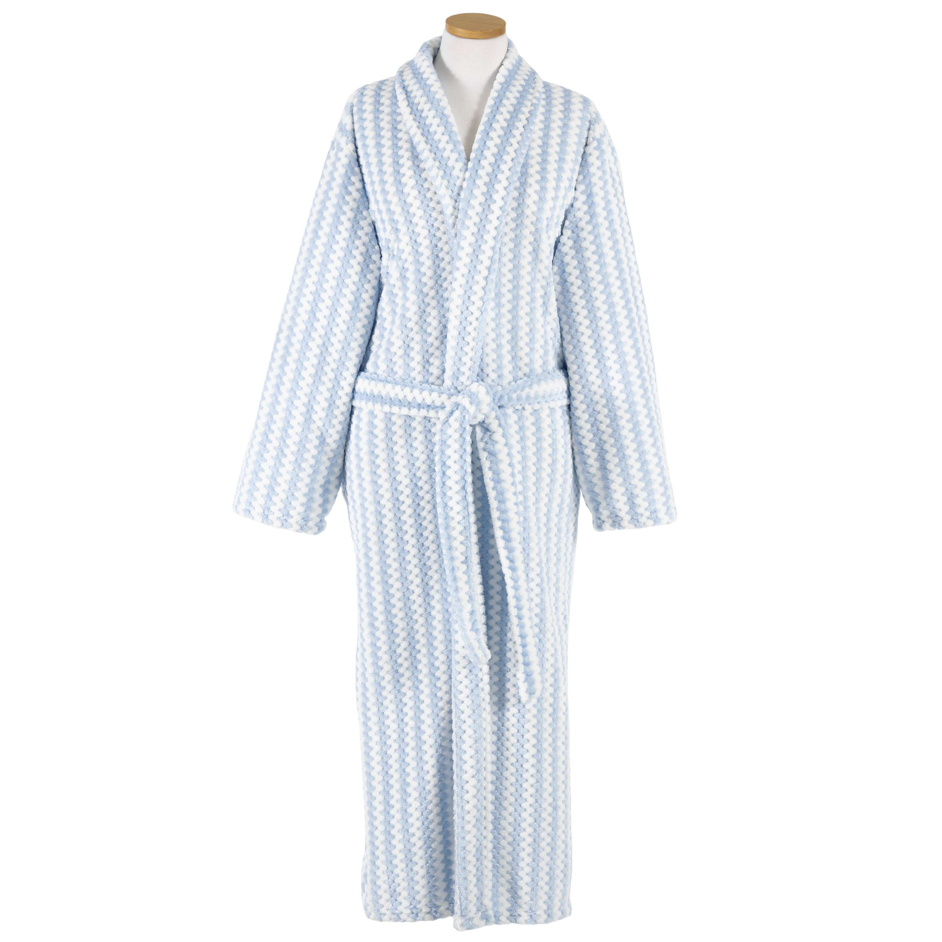 Pine Cone Hill Bubble Stripe Fleece Robe & Reviews | Wayfair