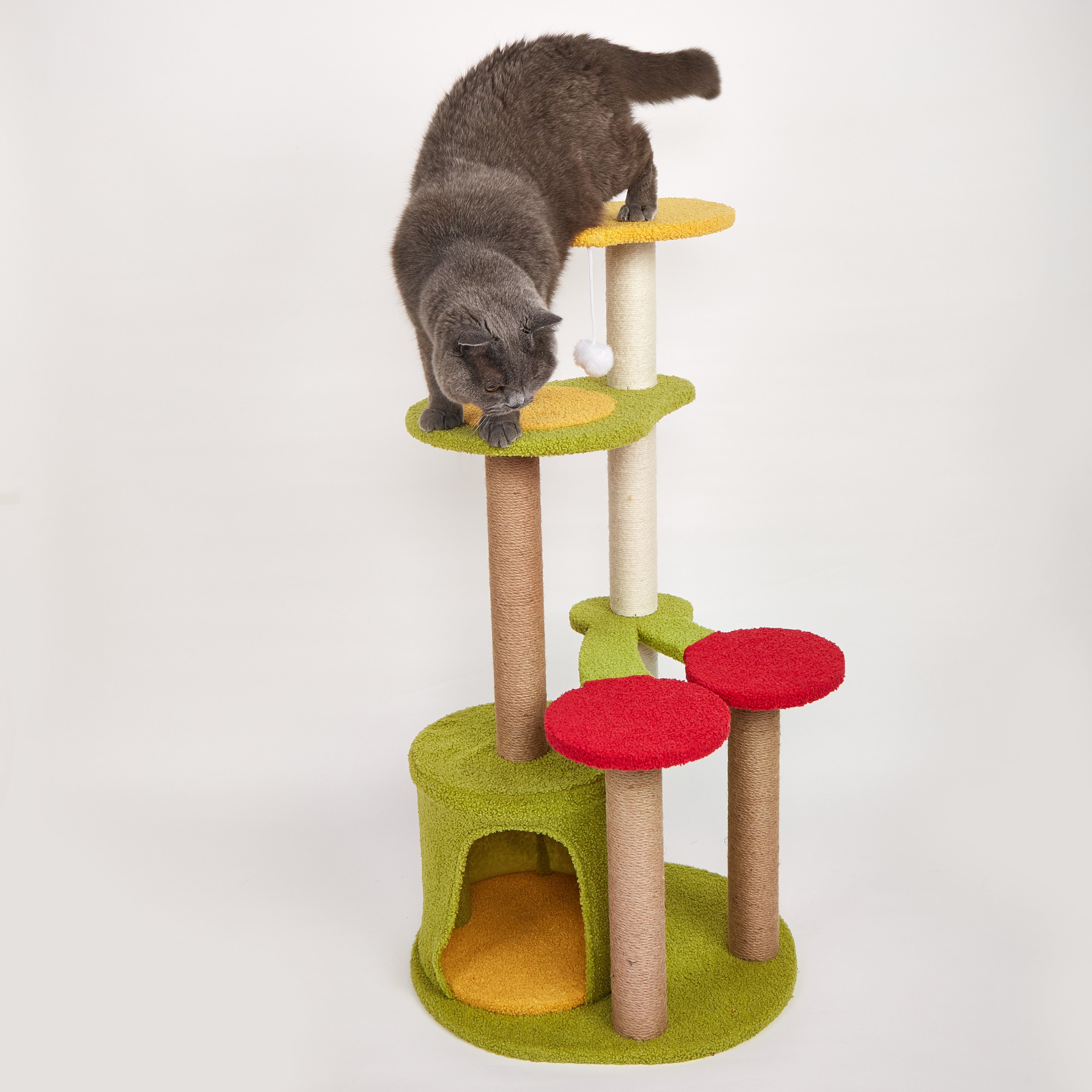 Tucker Murphy Pet™ Fruity Cat Scratching Tower | Wayfair