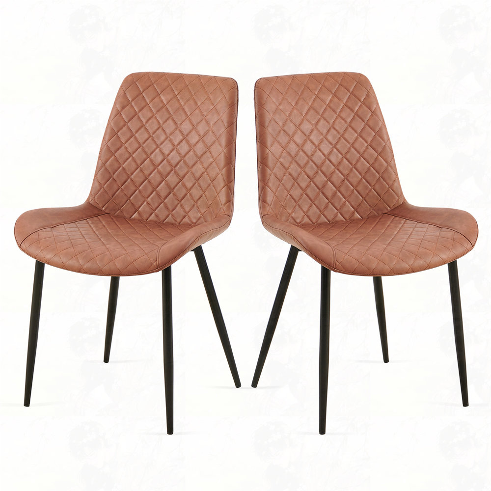 Corrigan Studio® Armless Side Chair with Metal Legs | Wayfair