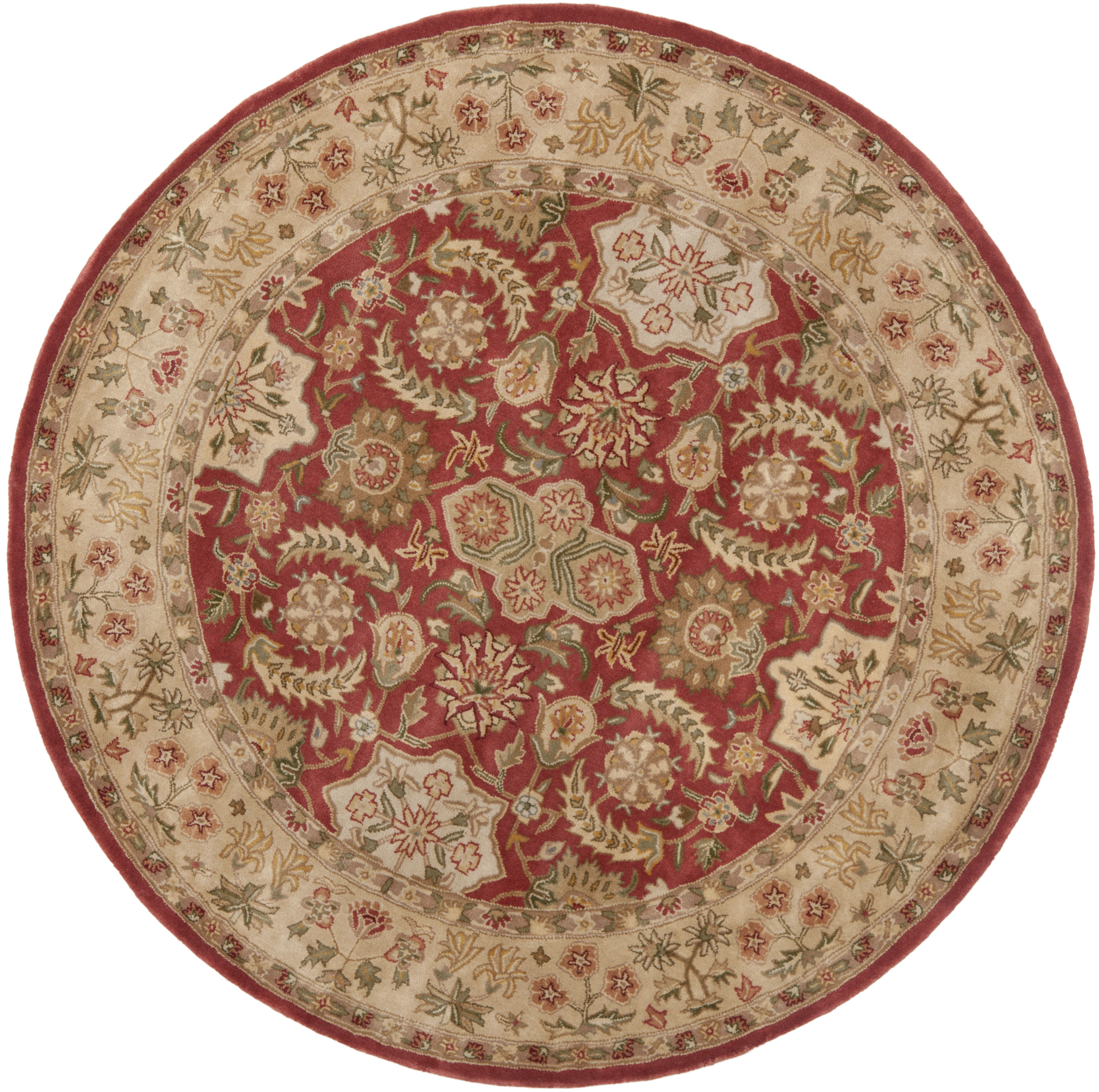 Astoria Grand Evie Wool Pile Floral Rug | Wayfair
