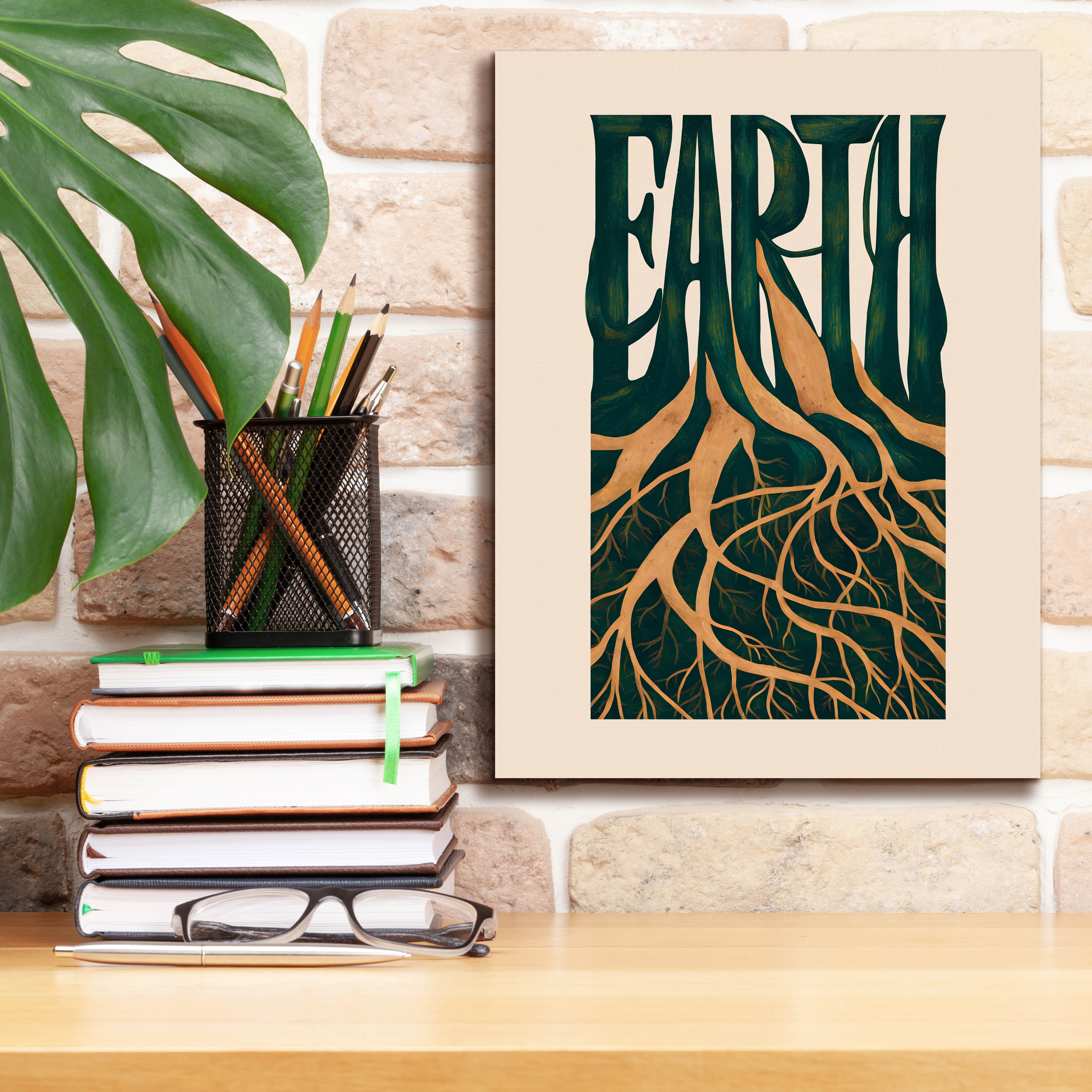 Epic Graffiti 'Earth' by Andreas Magnusson Canvas Wall Art | Wayfair