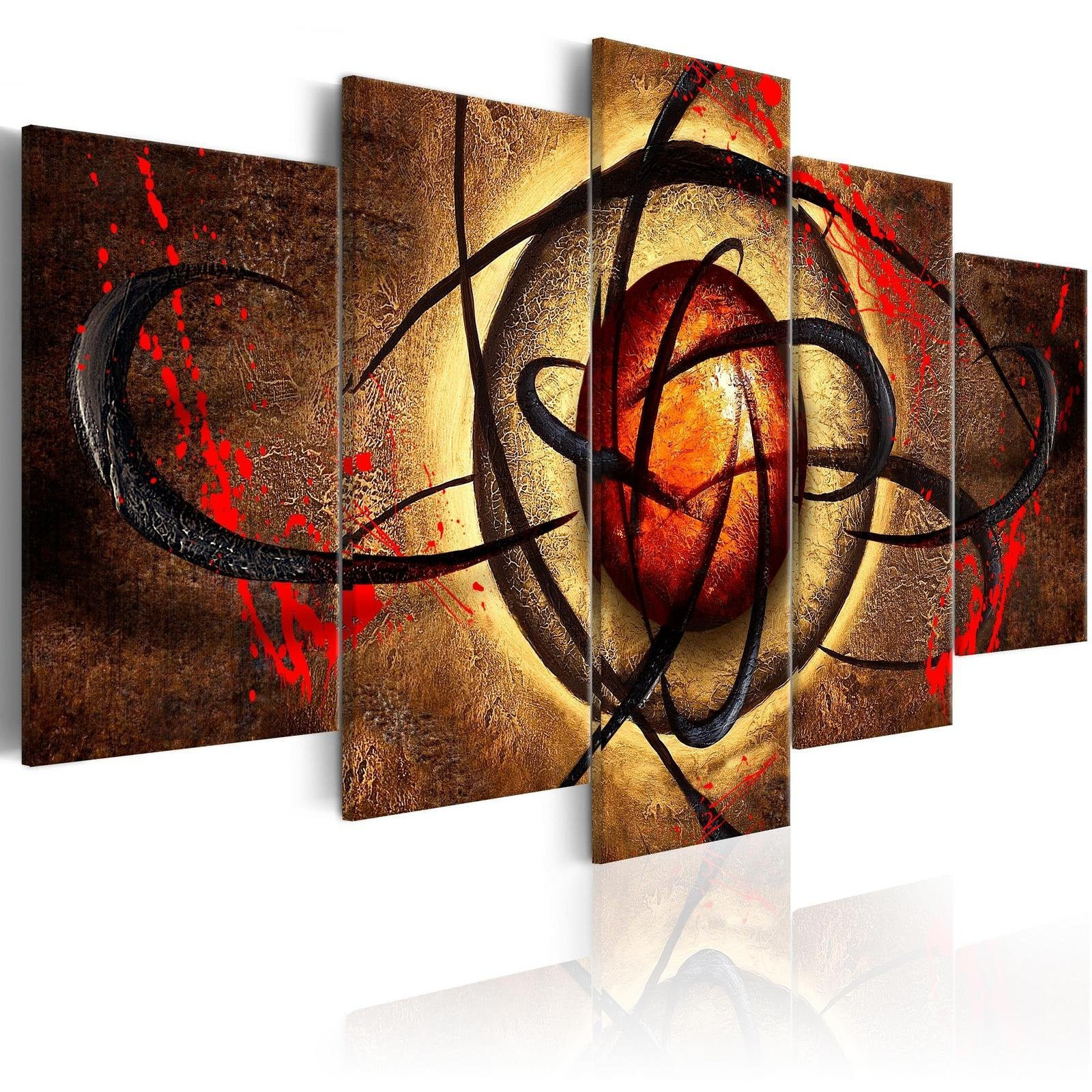 Brayden Studio® Secret Eye - 5 Piece Wrapped Canvas Graphic Art | Wayfair