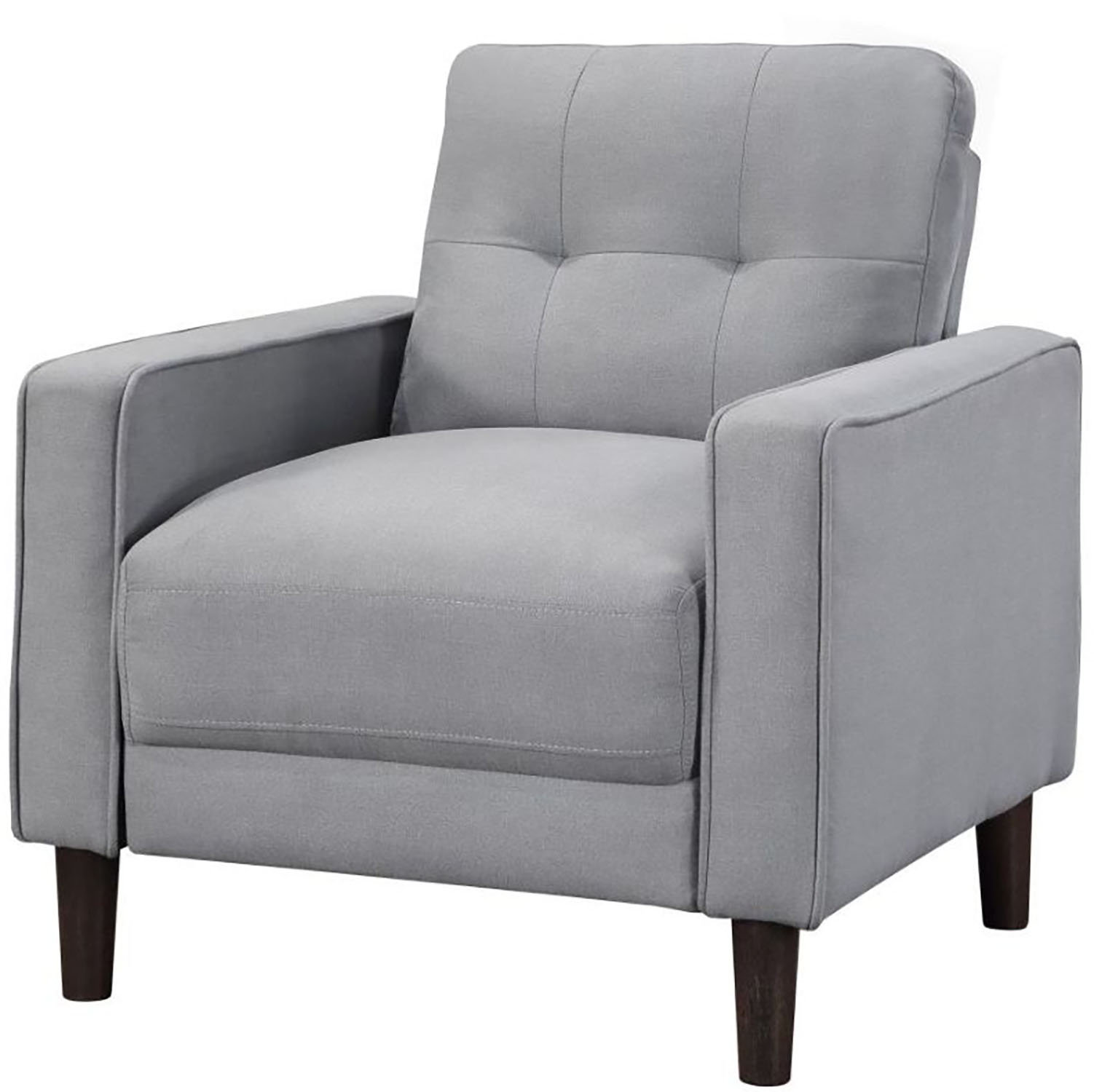 Cozzy Design Laired Track Arms Tufted Chair | Wayfair