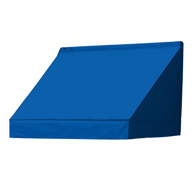 IDM Worldwide 72'' W x 31.5'' H Woven Acrylic Cover Retractable Window ...