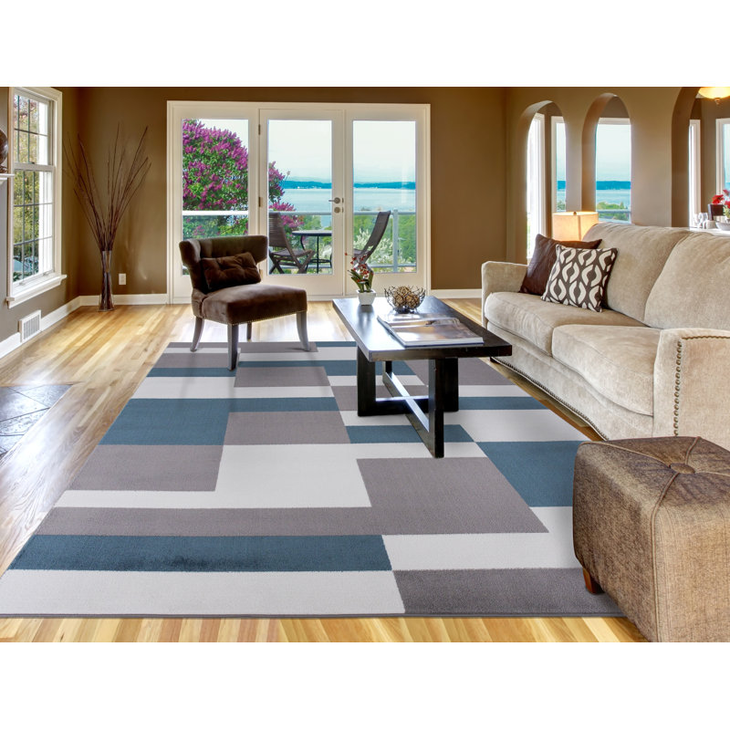 Ivy Bronx Demetri Geometric Rug & Reviews | Wayfair