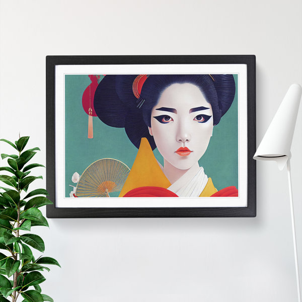 Marlow Home Co. Harmonious Geisha - Single Picture Frame Print ...