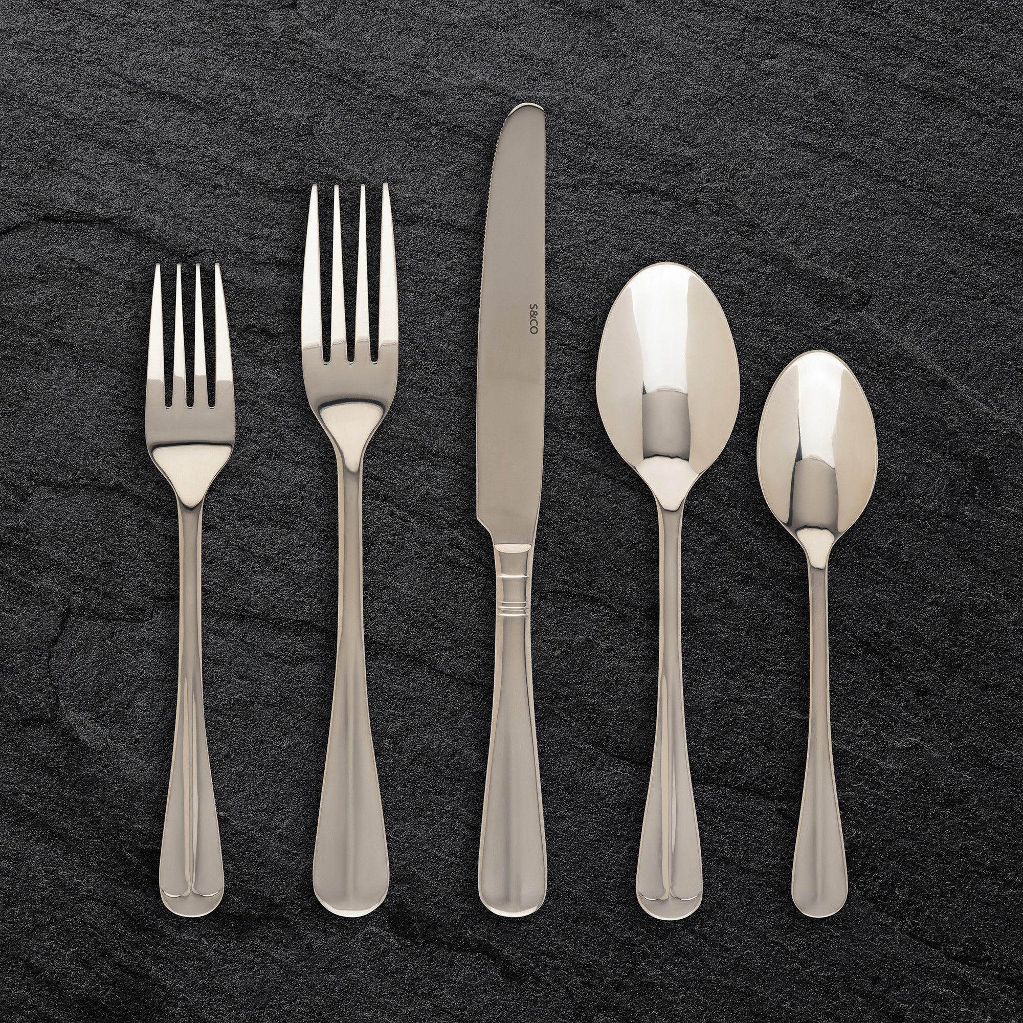 Safdie & Co. Inc. Premium Gourment Living Flatware Stainless Steel 20 ...