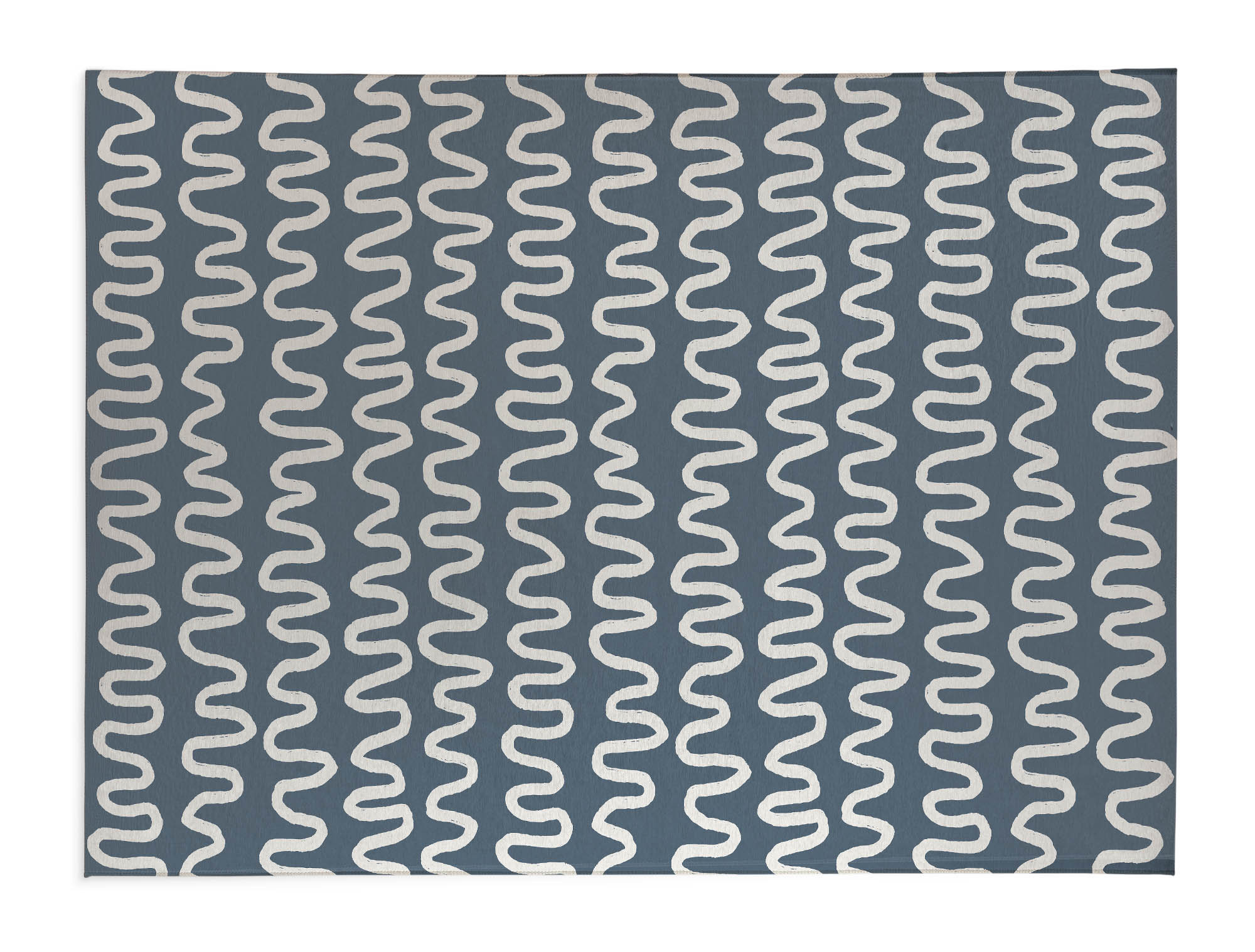 Christopher's Corner Wiggle Stripe Office Mat | Wayfair