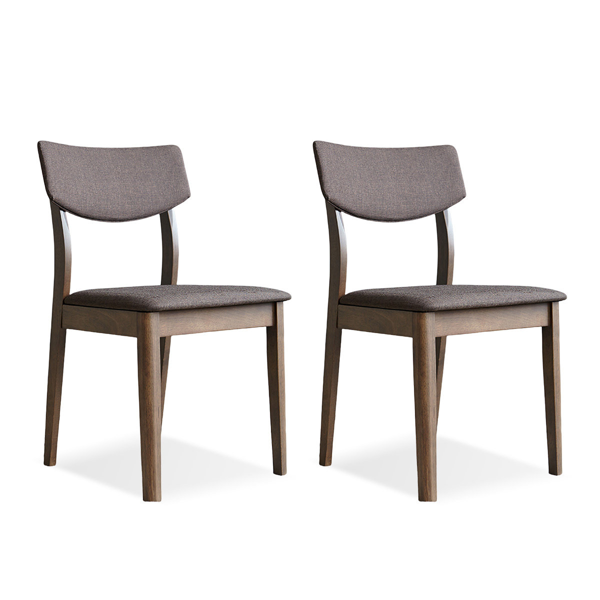 Hokku Designs 18.90" Brown Solid back side Chair(Set of 2) - Wayfair Canada