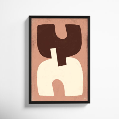 Combined Shapes 2 by Studio M - Picture Frame Painting | Joss & Main