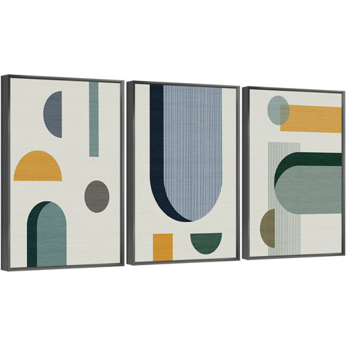 3 Piece Portrait Wall Art You'll Love | Wayfair