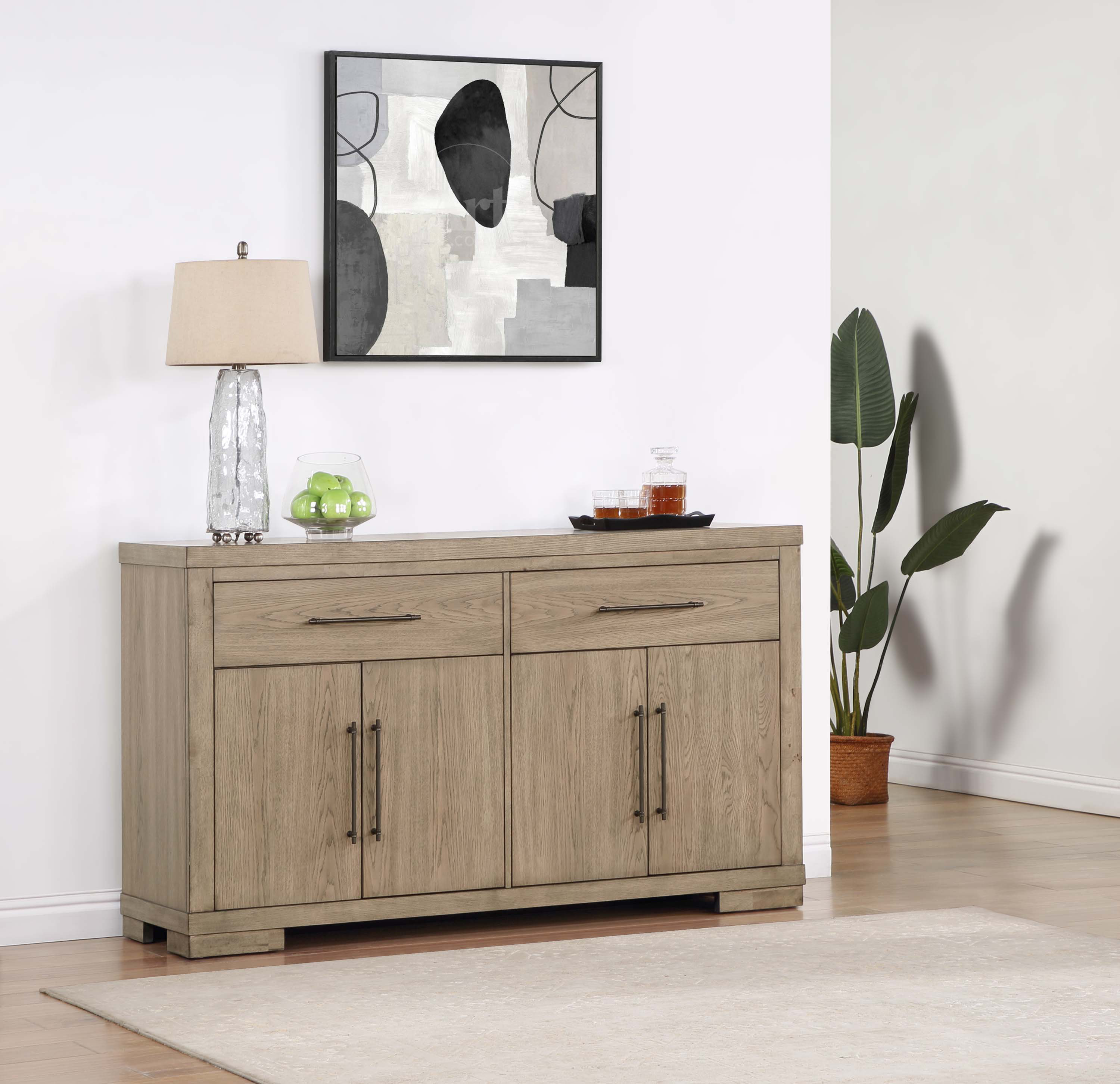 Darby Home Co Napa - Server - Sand | Wayfair