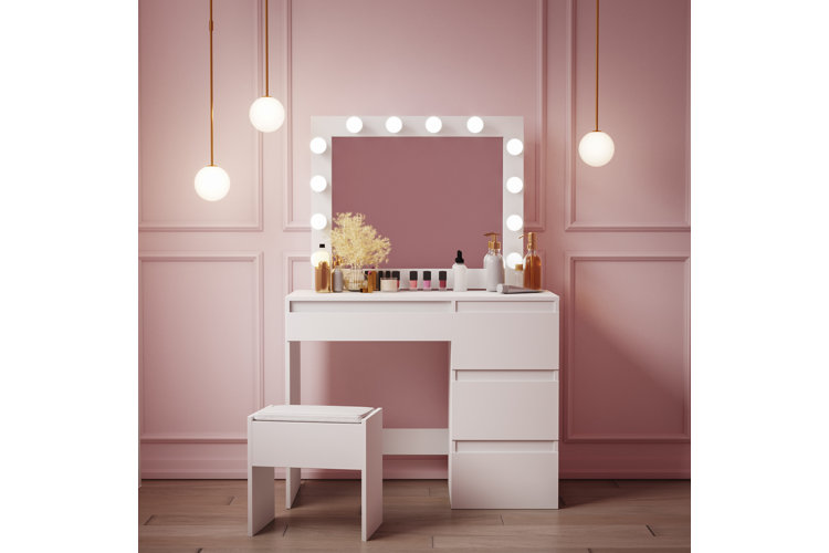 13 of The Best Makeup Vanities for Getting Ready | Wayfair