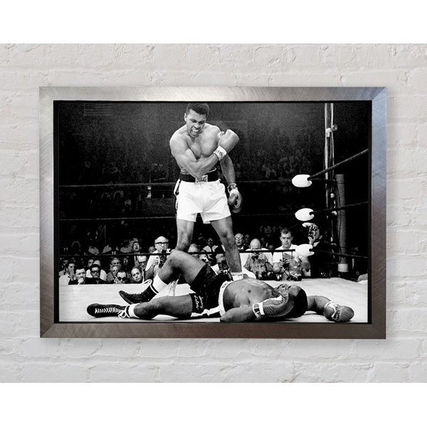 Bright Star Muhammad Ali Knockout - Single Picture Frame Art Prints ...