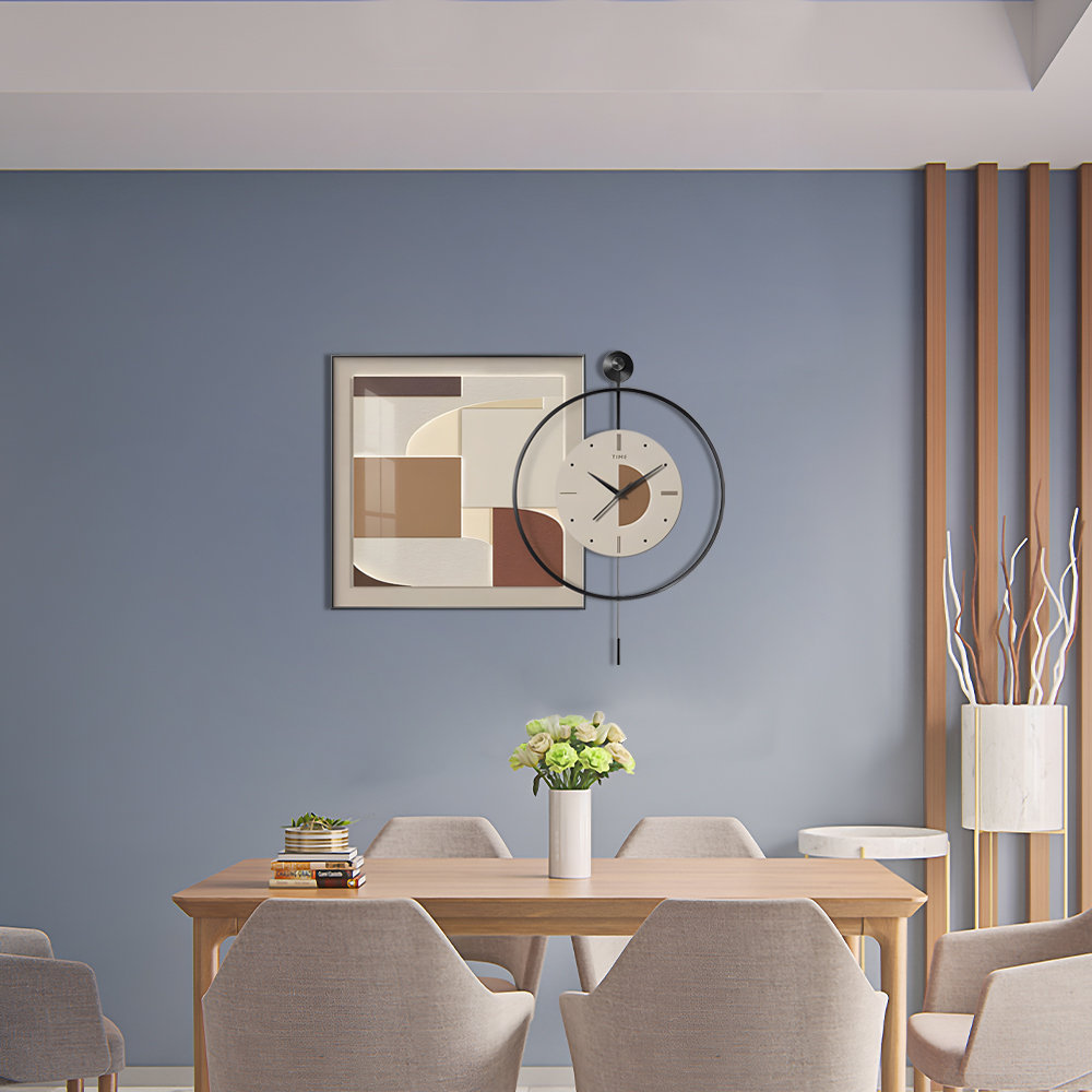 21 Tech Solutions Aluminium Alloy Wall Clock | Wayfair