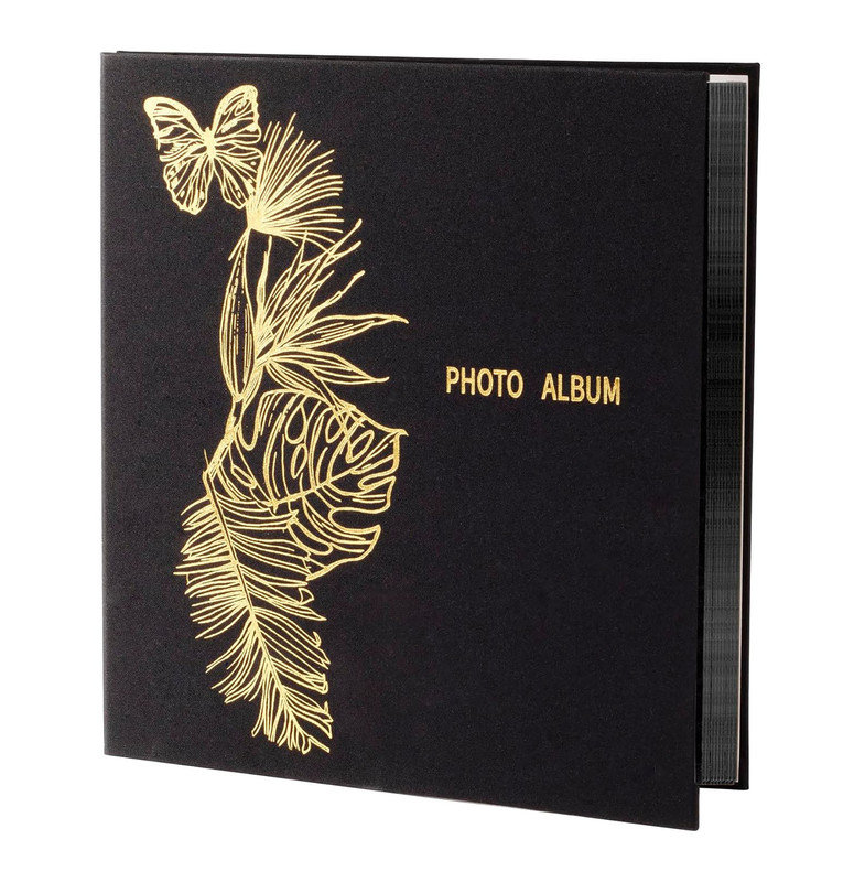 Wonpex Photo Album, Picture Album with Linen Cover with Gold Foil ...