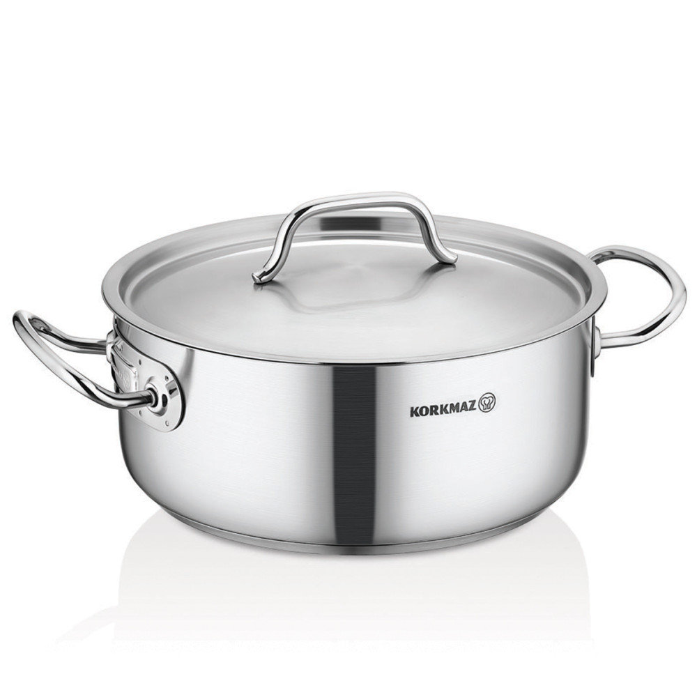Korkmaz 2 Piece Stainless Steel Non Stick Cookware Set | Wayfair