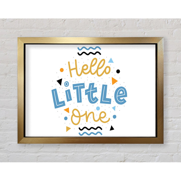 Bright Star Hello Little One - Single Picture Frame Art Prints ...