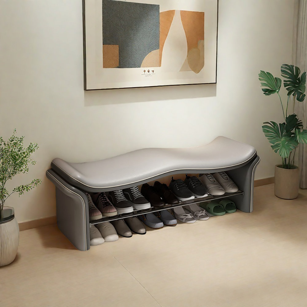 interanest 47.2in Shoe Change Stool Shoe Storage - Wayfair Canada