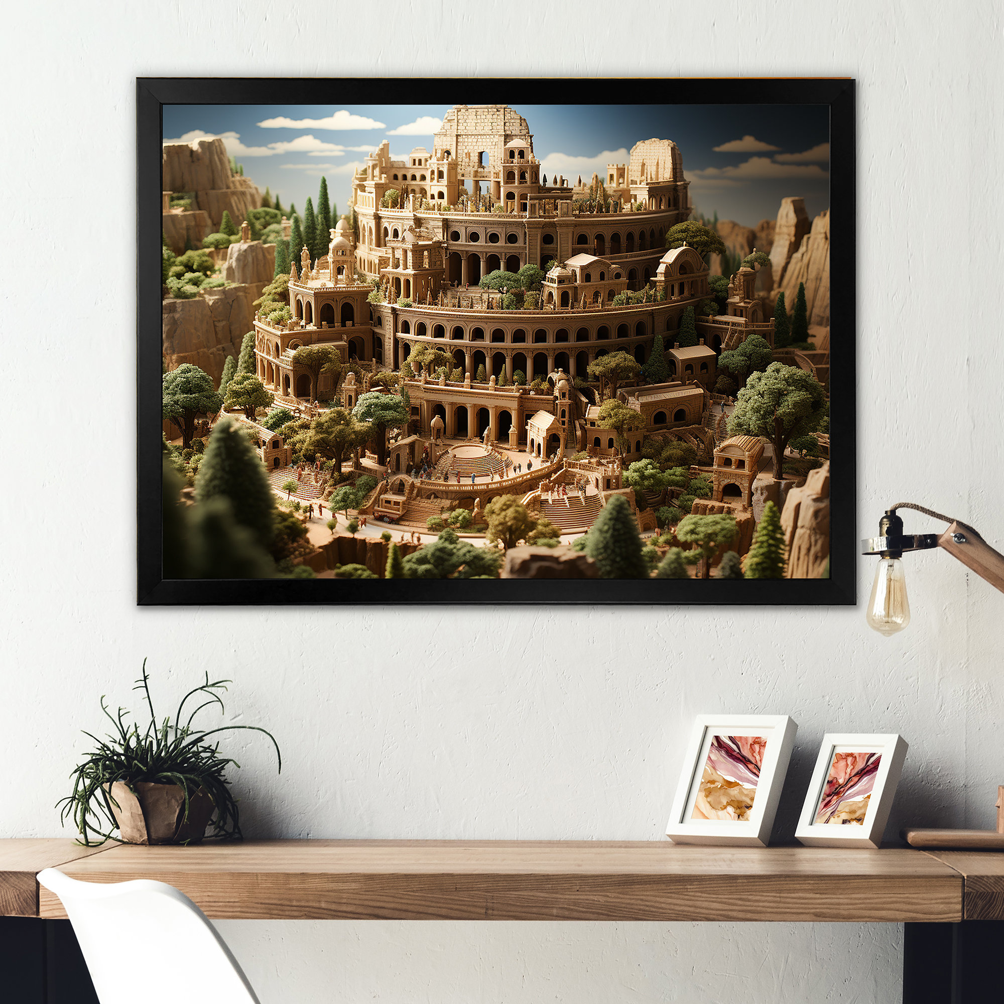 DesignArt " The Coliseum Inspired By Ancient Roman Arenas " | Wayfair