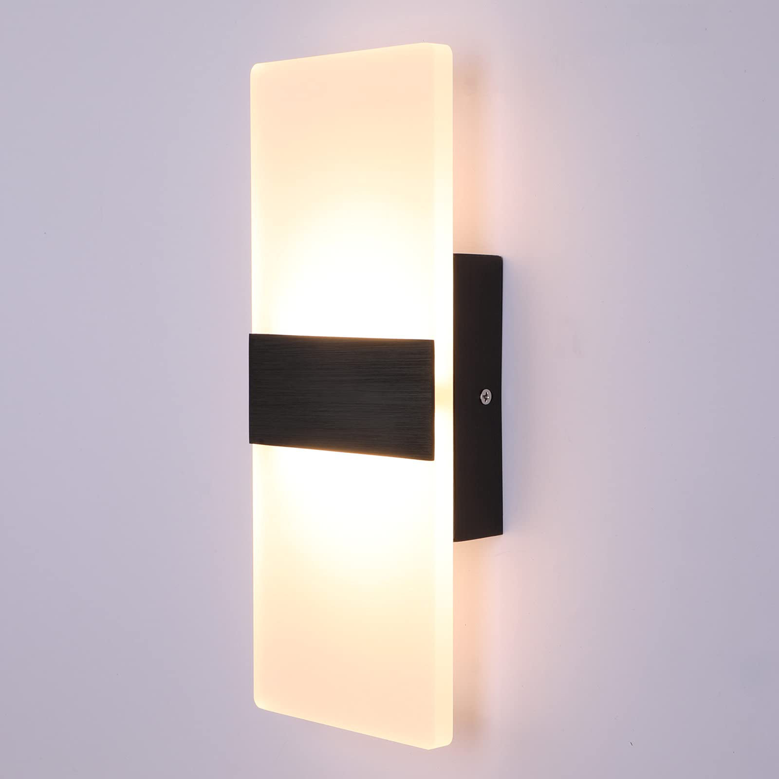 Ivy Bronx Modern Wall Sconce 12W LED Wall Lights Indoor Wall Lamp ...