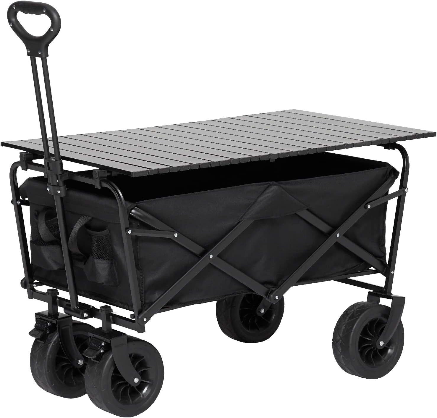 Arlmont & Co. Onida Metal Garden Carts | Wayfair