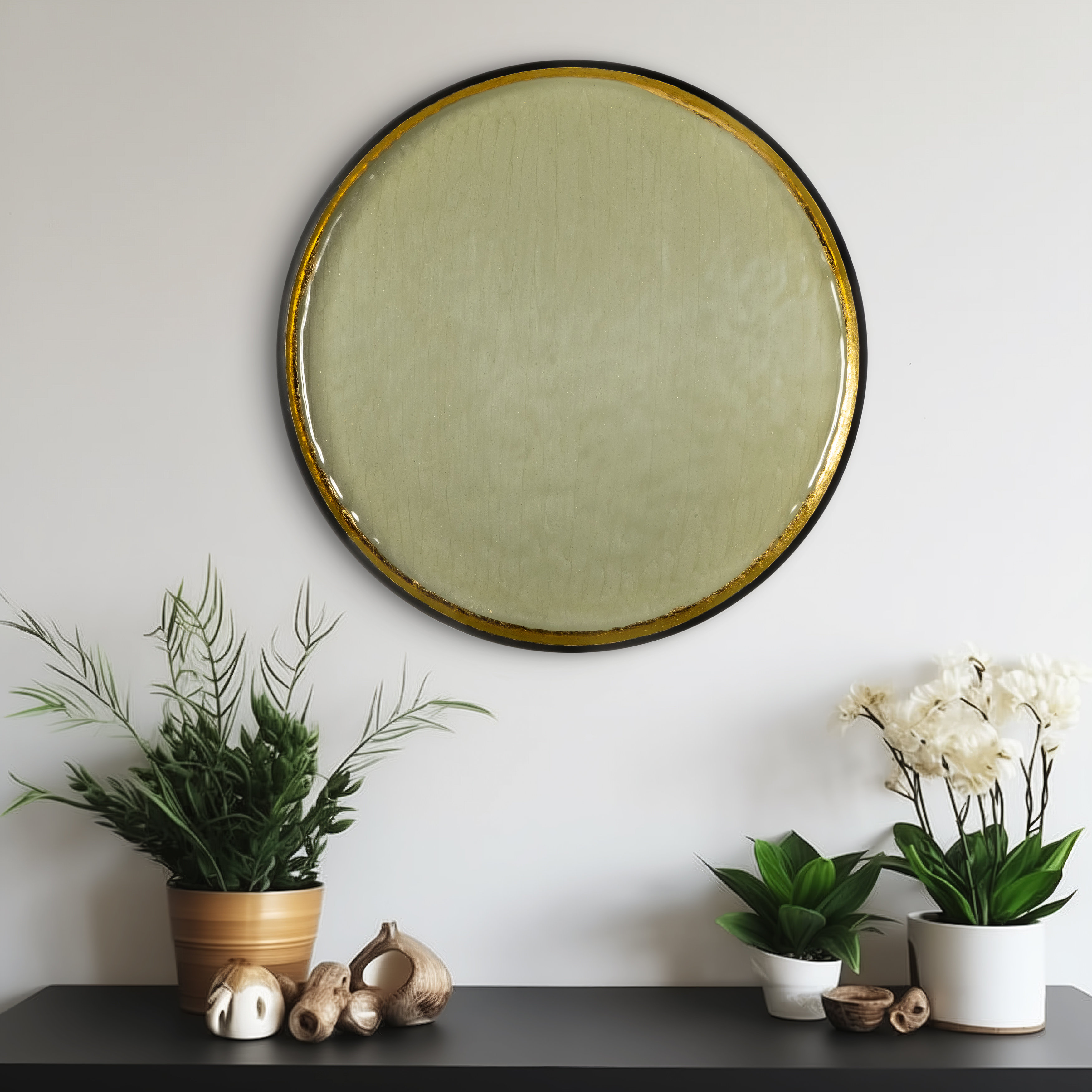 Mercer41 Modern Simple Round Metal Wall Decor | Wayfair