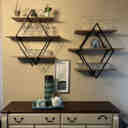 Mercury Row® Midland 3 Piece Diamond Tiered Shelf & Reviews | Wayfair