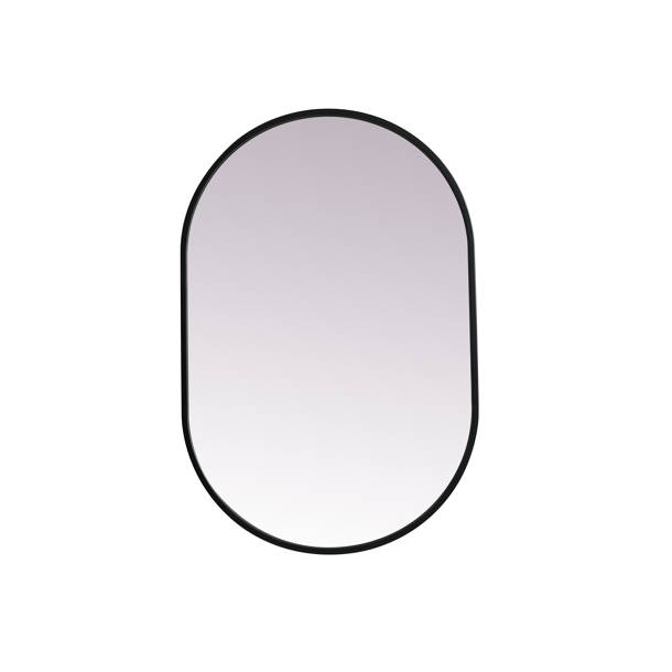 RE/FINE™ Sabine Metal Rounded Rectangle Floor Mirror & Reviews | Birch Lane