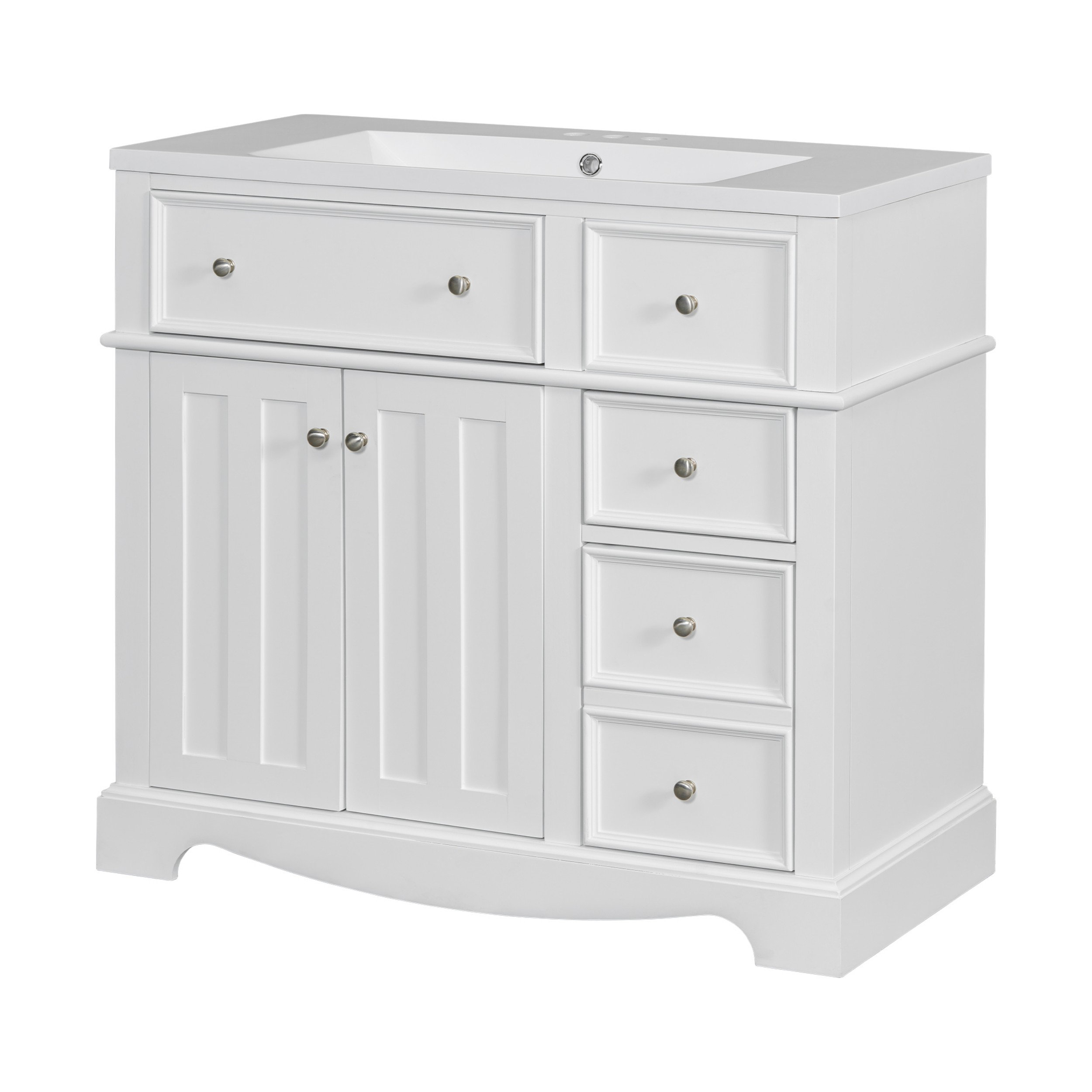 Lark Manor™ Multifunctional Bathroom Vanity Sets | Wayfair