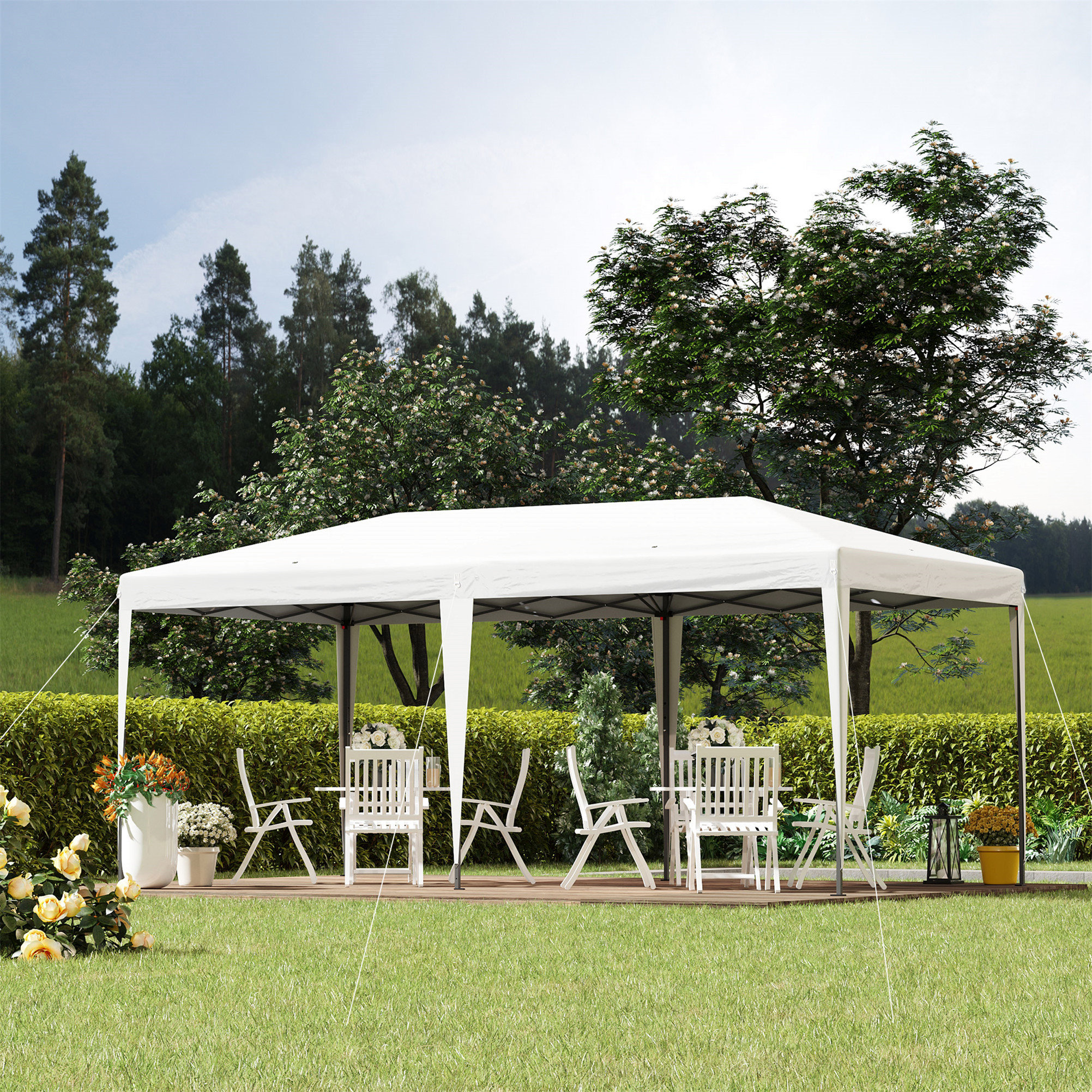 Abrahams Canopy Tent, Heavy Duty Tents Outdoor Instant Gazebo Sun Shade ...