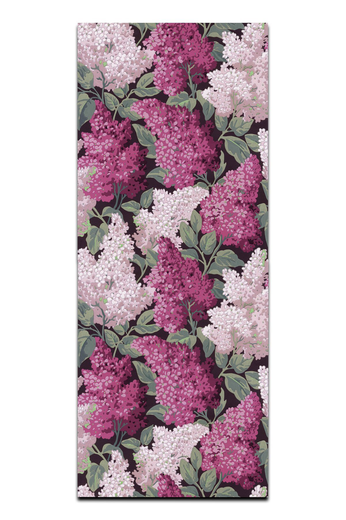 Hokku Designs Hydrangea Flower Patterned Multi-Colored Woven Base ...